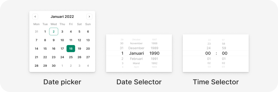 Date time picker